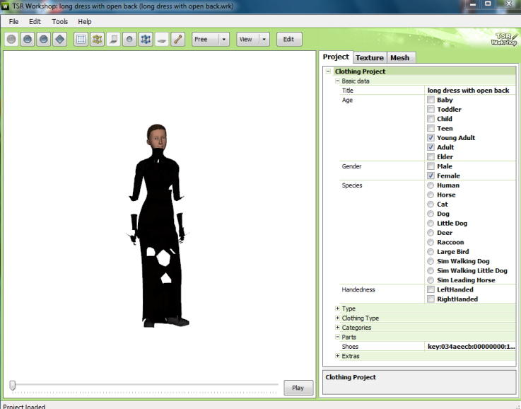Mod The Sims Custom Mesh Importing Problem