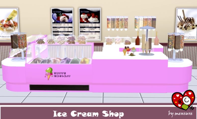 Mod The Sims - WCIF ice cream shop by mensure? (FOUND! Thank you