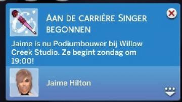 Mod The Sims - Singer Career (Updated for Island Living)
