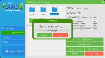 Mod The Sims - The Sims 4 Ultimate Mod Manager V1.2 - SUBFOLDER SUPPORT