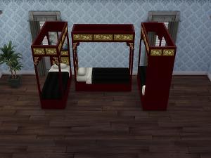 Mod The Sims - UPDATED BEDS - Asian Collection Part 2