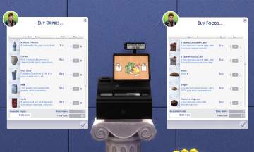 Mod The Sims - Self Check-Out Mod - Easier Shopping (Base Game Compatible)