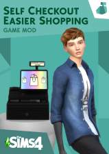 Mod The Sims - Self Check-Out Mod - Easier Shopping (Base Game Compatible)