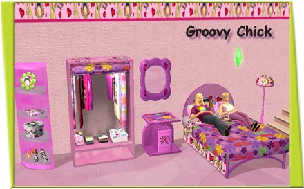 Mod The Sims - WCIF the groovy chick set - from VitaSims2