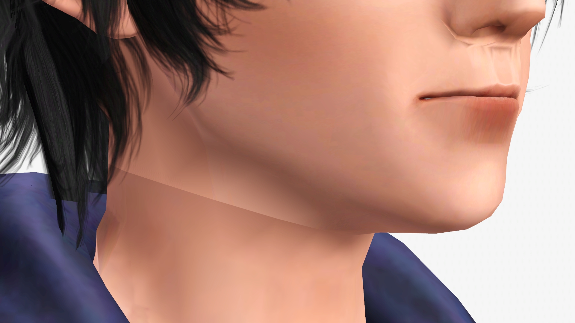 Mod The Sims - Weird neck seam