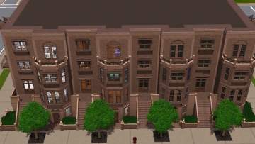 Mod The Sims - Brooklyn Brownstones