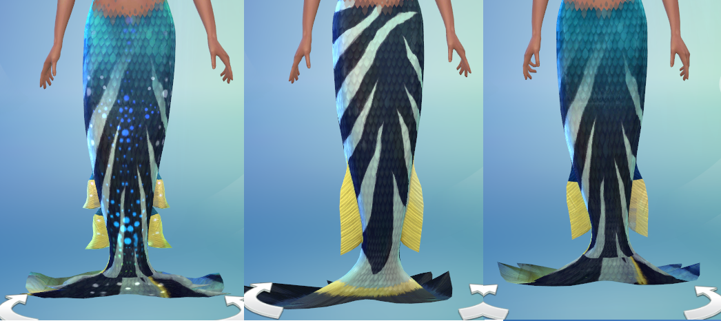 Mod The Sims - Leg scales for mermaids + chest scales for male (22 ...
