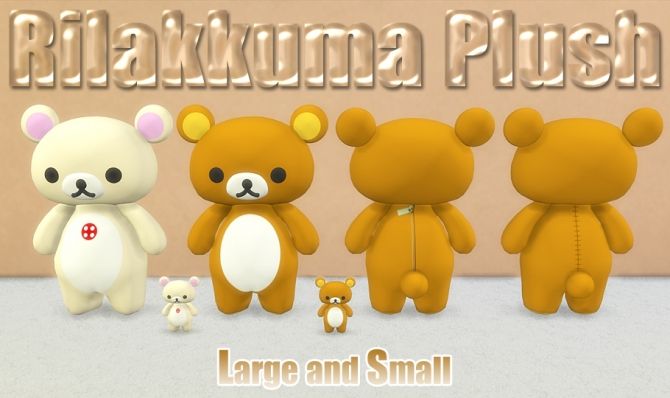 Mod The Sims - WCIF Any Rilakkuma themed CC [other than clothing]?