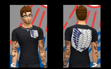 Mod The Sims - AOT - Fan Tee's