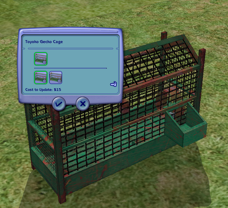Mod The Sims - Lizards to different cage...what is wrong with this package?