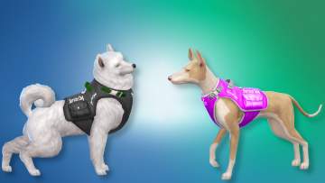 Mod The Sims - Service Dog Harnesses and Bandanas