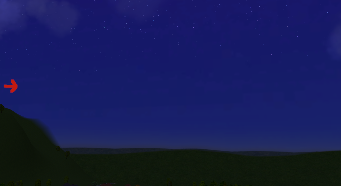 Mod The Sims - Reenabling the starry night sky from before Seasons.