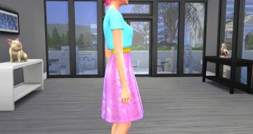 Mod The Sims - Pinkie Pie EG Fall Formal dress.