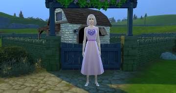 Mod The Sims - Undertale Toriel's dress