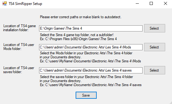Mod The Sims - TS4 SimRipper Classic: rip sims from savegames. V3.14.2. ...