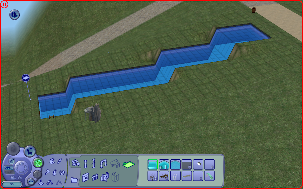 Mod The Sims - Making swimming pools look "natural"