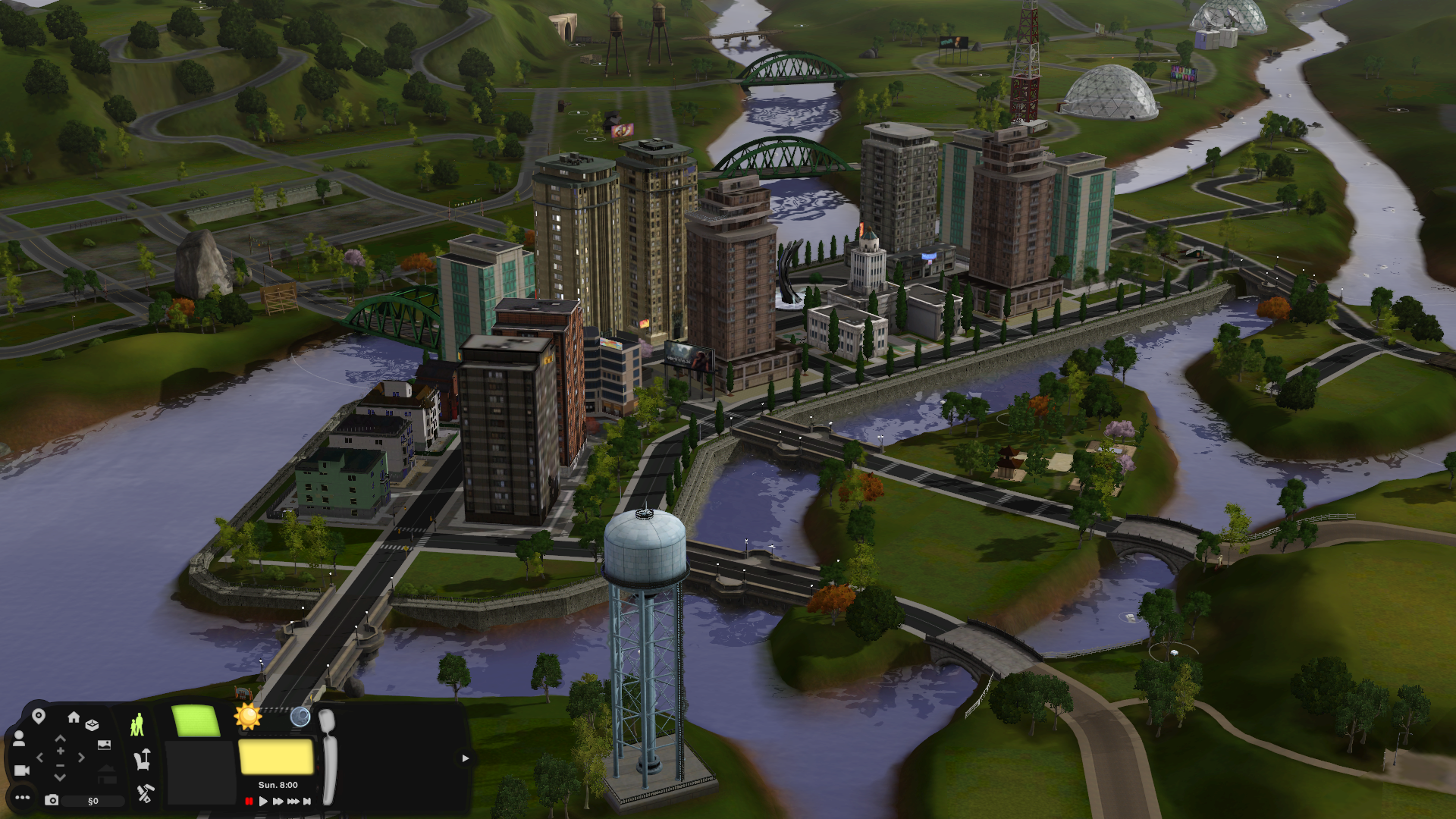 Mod The Sims - Working on a makeover of Sim Sample's world of Jericho