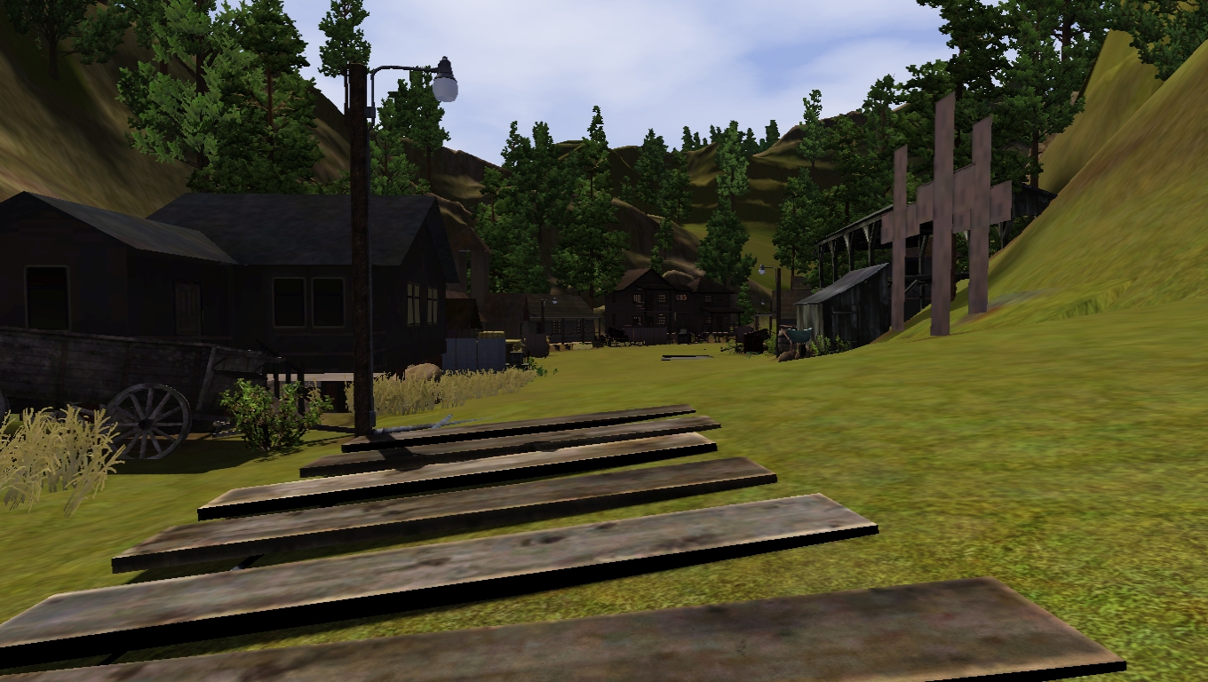 Mod The Sims - A rural cult village world