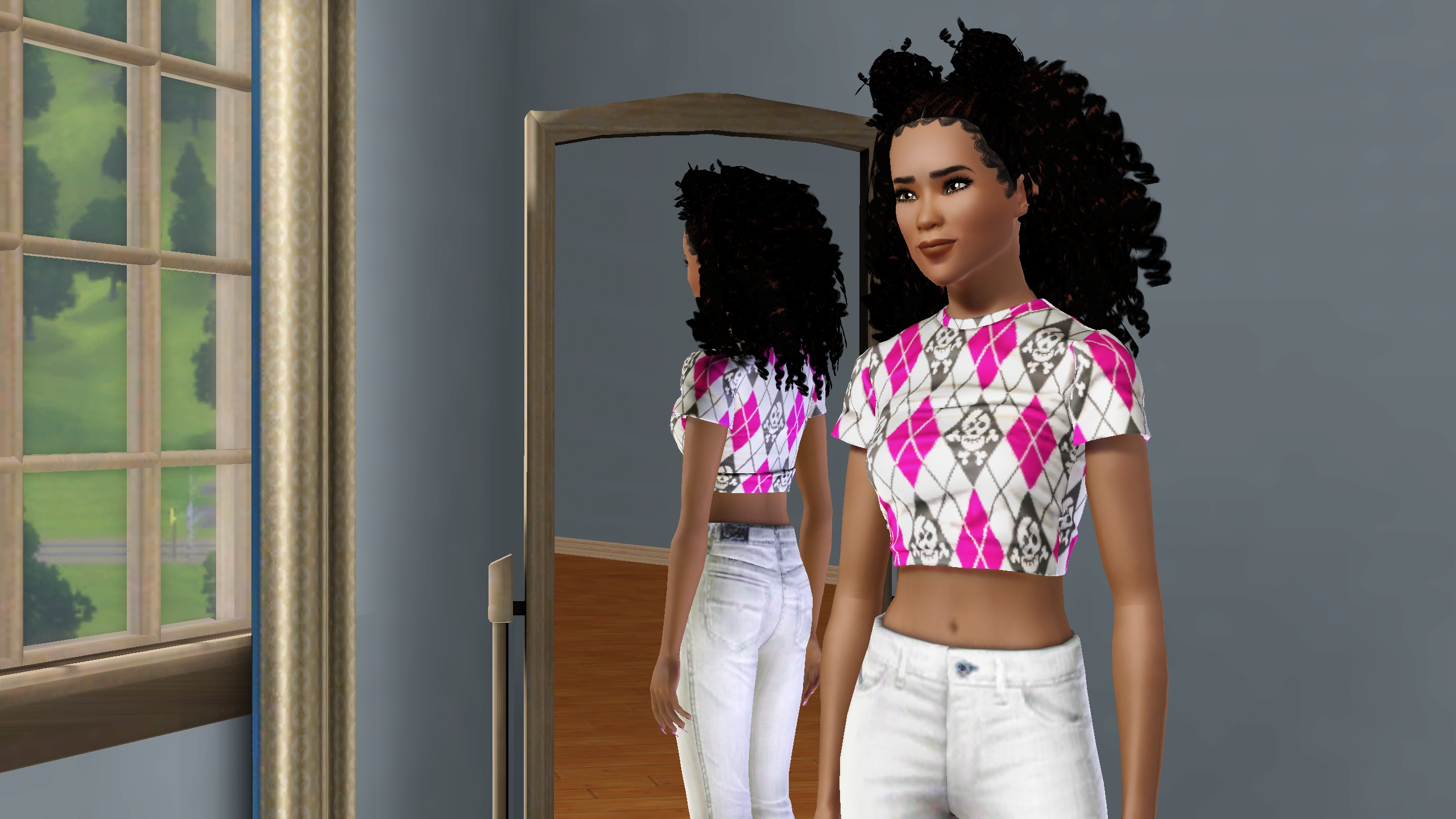 Mod The Sims - S4 to Sims 3 Shirt Conversion Upper Body reference Gap ...