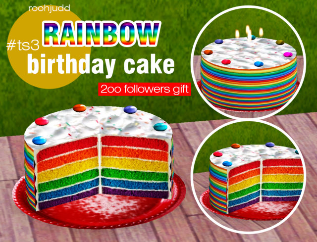 Mod The Sims - Birthday Cake