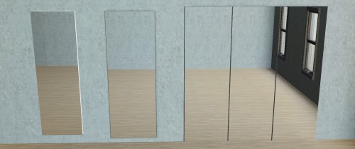Mod The Sims - Mirror Walls : Sims 3 only