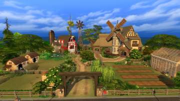 Mod The Sims - NO CC - Windmill Farm