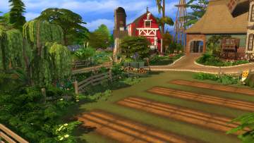 Mod The Sims - NO CC - Windmill Farm