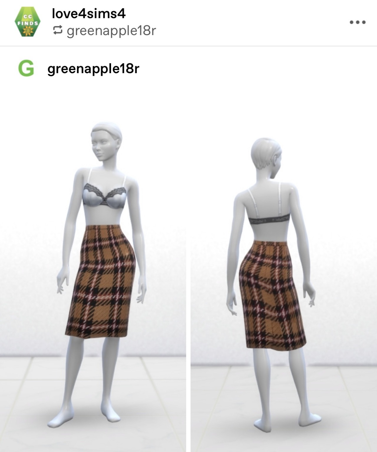 Mod The Sims - WCIF this cc piece by Greenapple18r