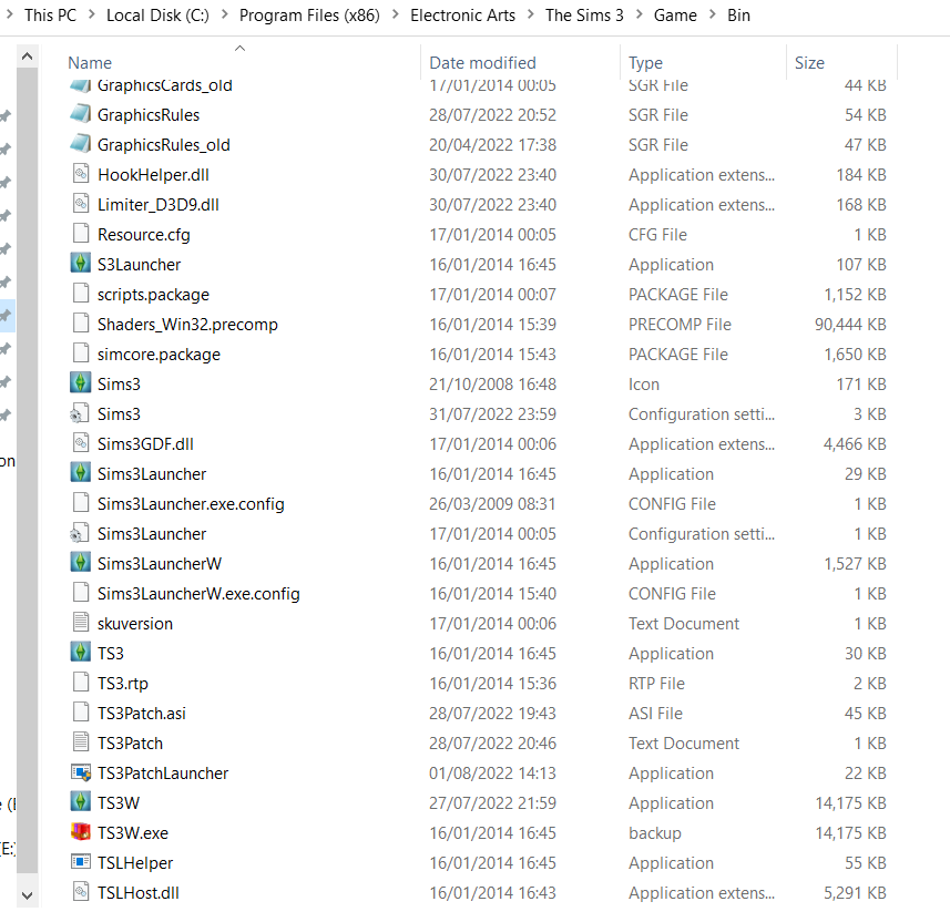 Mod The Sims - Cluttered bin folder