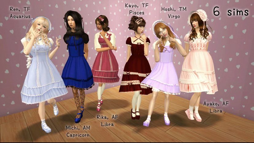 Mod The Sims - WCIF these Lolita headdress