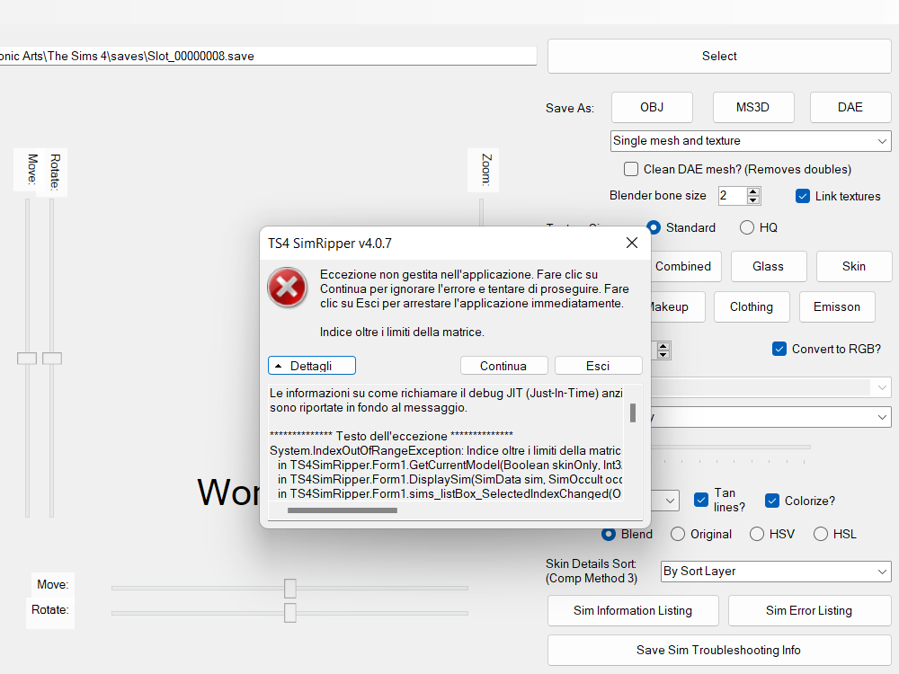 Mod The Sims - TS4 SimRipper Classic: rip sims from savegames. V3.14.2. ...