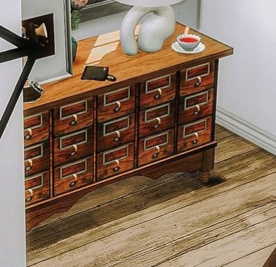 Mod The Sims - WCIF this vintage sideboard by LXS (Lindseyxsims)
