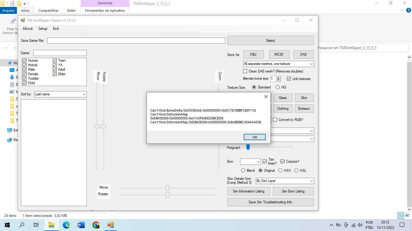 Mod The Sims - TS4 SimRipper Classic: rip sims from savegames. V3.14.2. ...