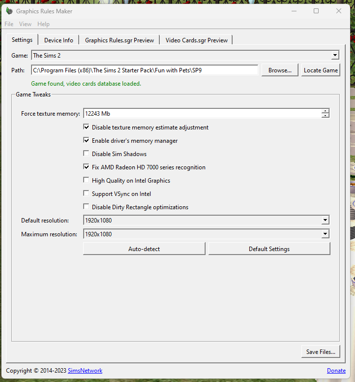 Mod The Sims - 4/6/24 Graphic Rules Maker Issue