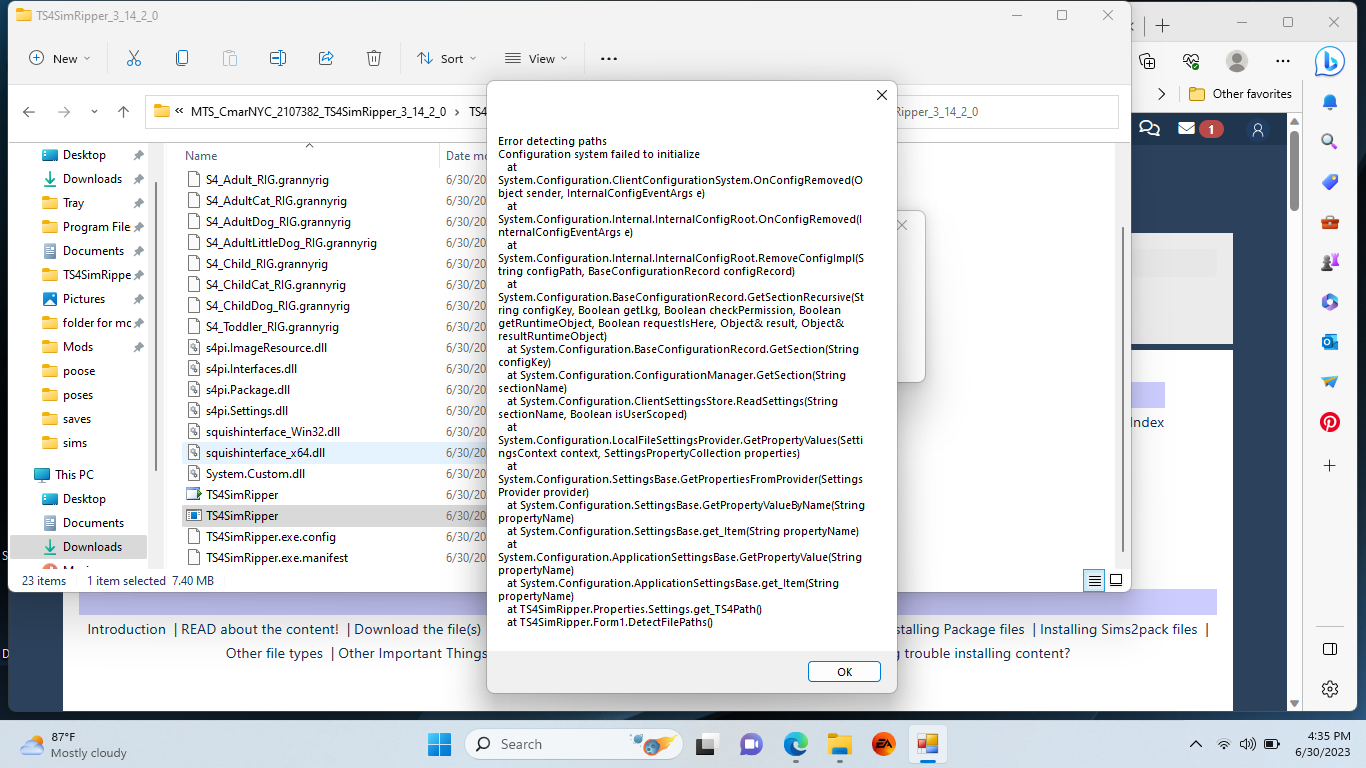 Mod The Sims - TS4 SimRipper Classic: rip sims from savegames. V3.14.2. ...