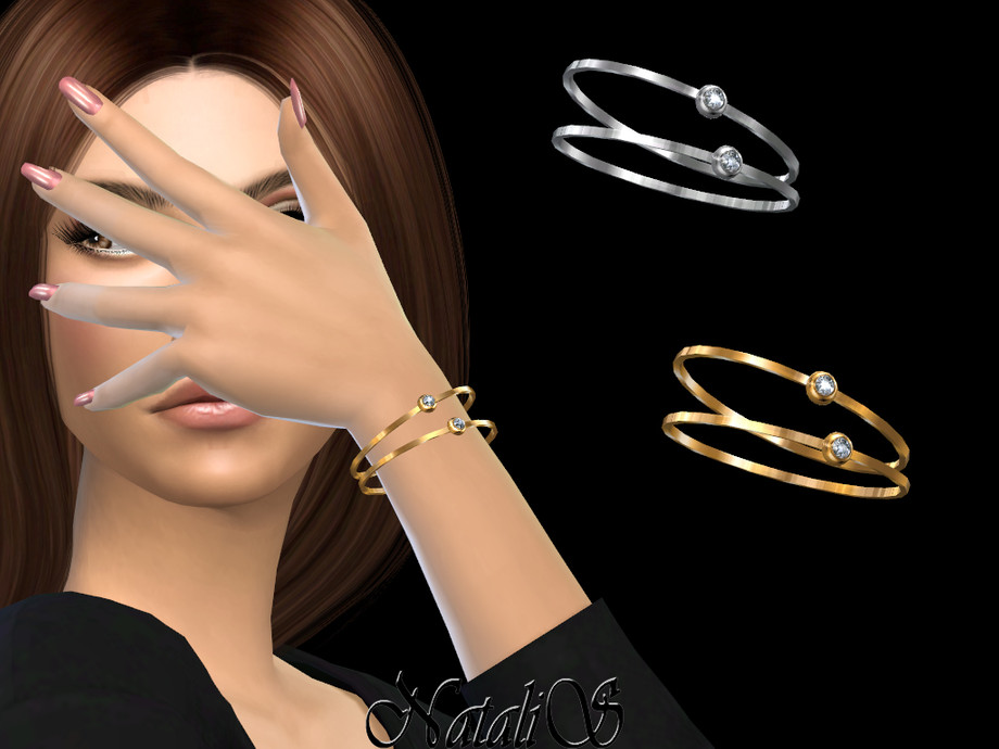 Mod The Sims - Simple gold band bracelets (Sim 4 conversion) question