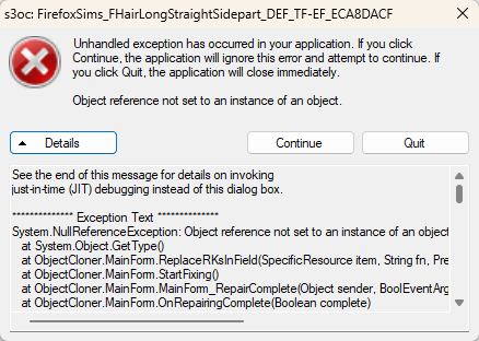 Mod The Sims - [SOLVED] Issue Making a Clone with s3oc