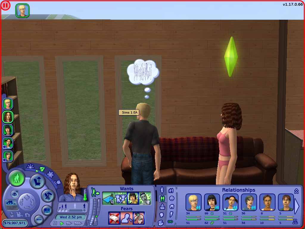 Mod The Sims - Sim has squiggly line thought