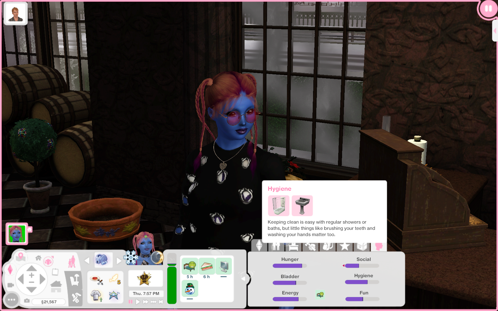 Mod The Sims - Cloud Pink UI