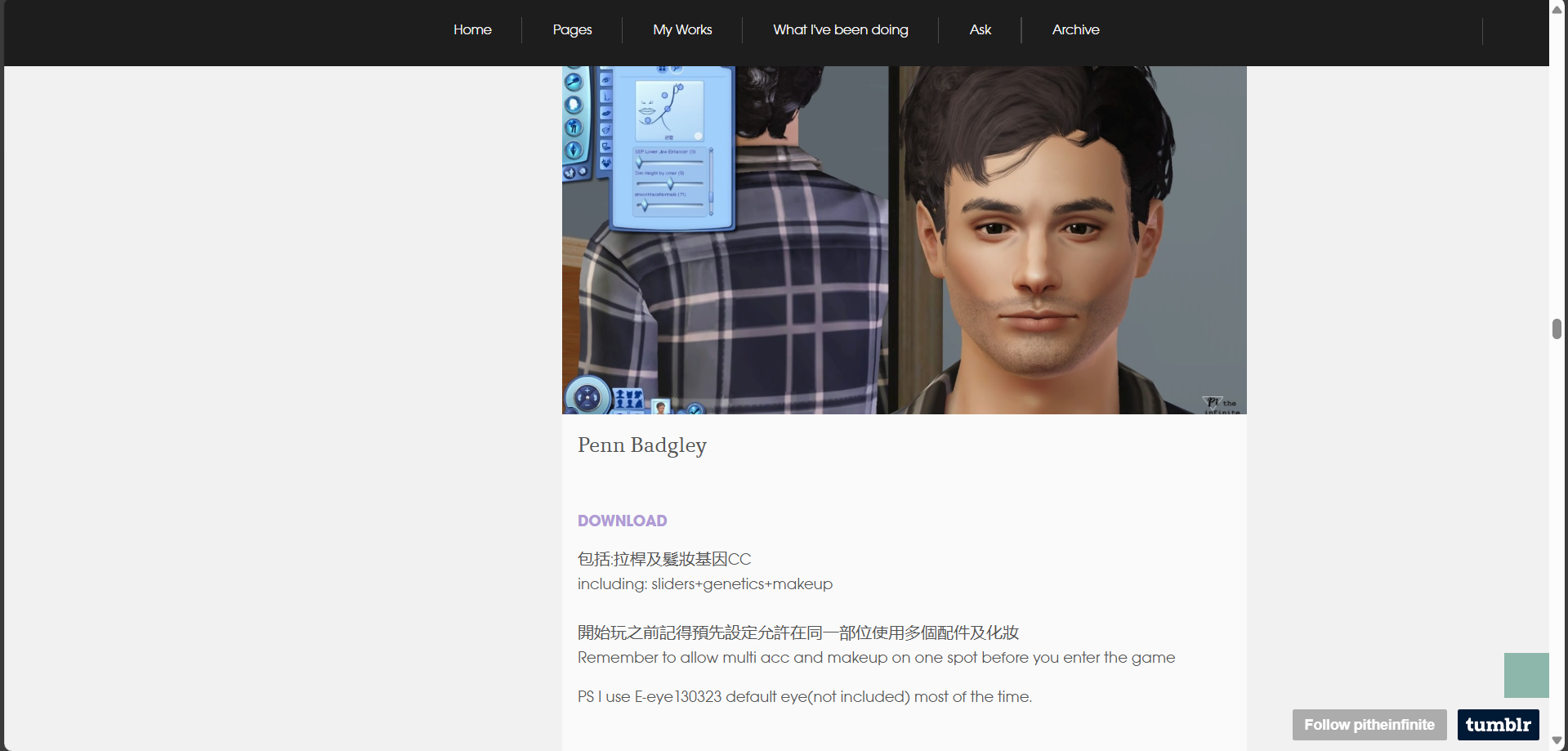 Mod The Sims - WCIF ephemera's default eyes e-eye130323?