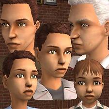 Mod The Sims - -Dimpled!- 4 Standard Maxis Skintones with Dimples