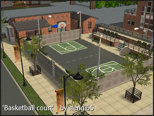 Mod The Sims - Nengi65's Basketball Court