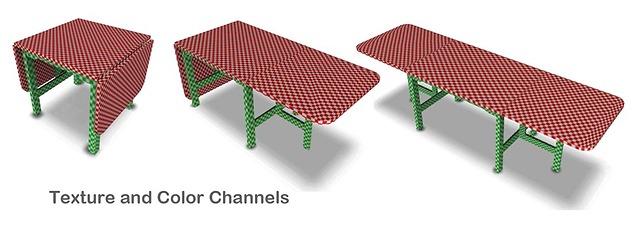 Mod The Sims - A folding table in three variants