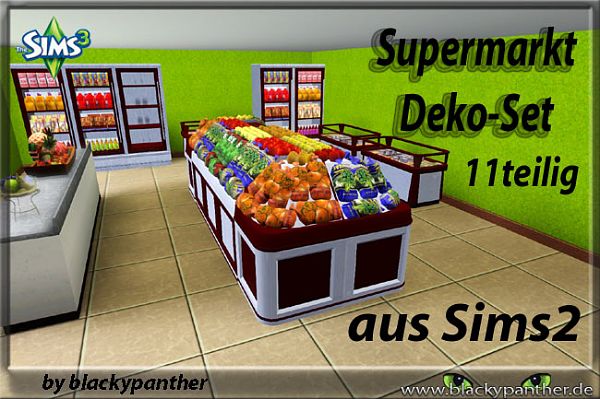 Mod The Sims - WCIF these grocery TS2 -> TS3 conversions?