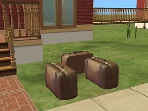 Mod The Sims - New Mesh-Suitcase!