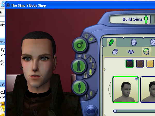Mod The Sims - Recolors of Shannara's Spiffy New Hair Mesh for Men!