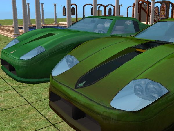 Mod The Sims - Sports Car in Green