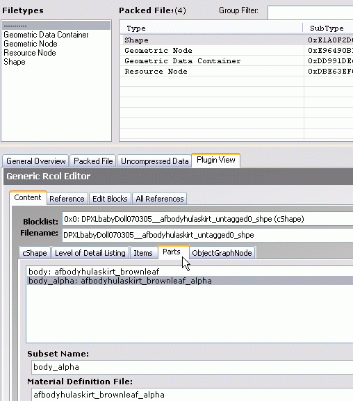 Mod The Sims - Add Group to Body Mesh - is it possible?