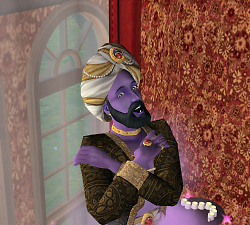 Mod The Sims - Featherless FT Turban, Default Replacement