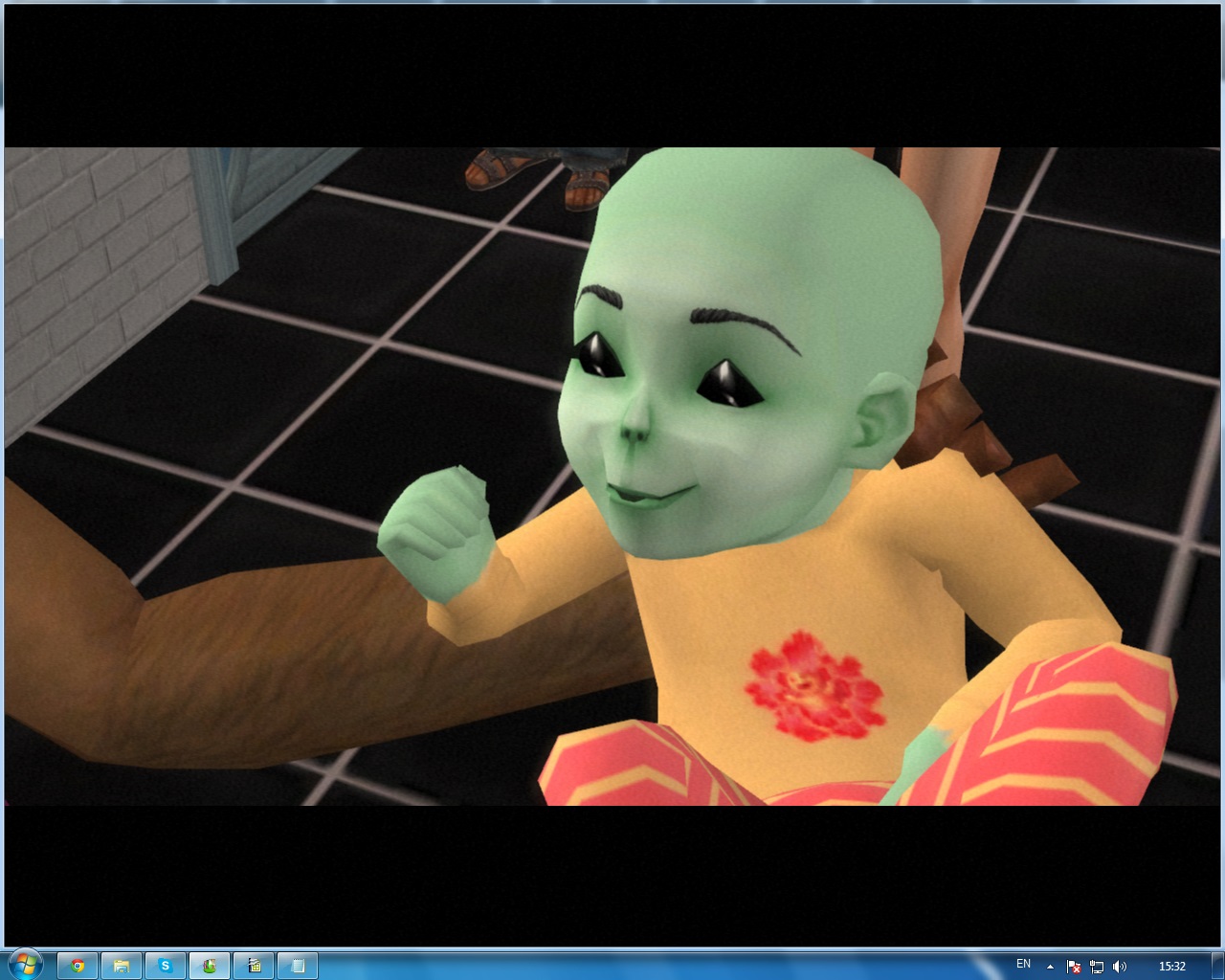 Mod The Sims - alien offspring looks human (something wrong with my ...